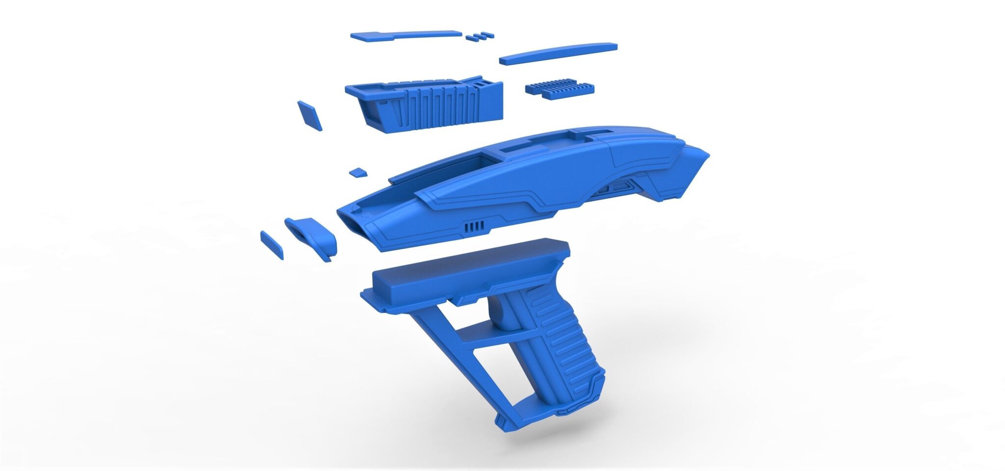 Phaser – Star Trek Picard TV Series – 3D Printed DIY Prop Kit Replica ...